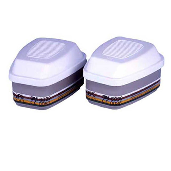 3M 6099N - A2B2E2K2HgP3 R + Formaldehyde Filter Canister – Universal ...